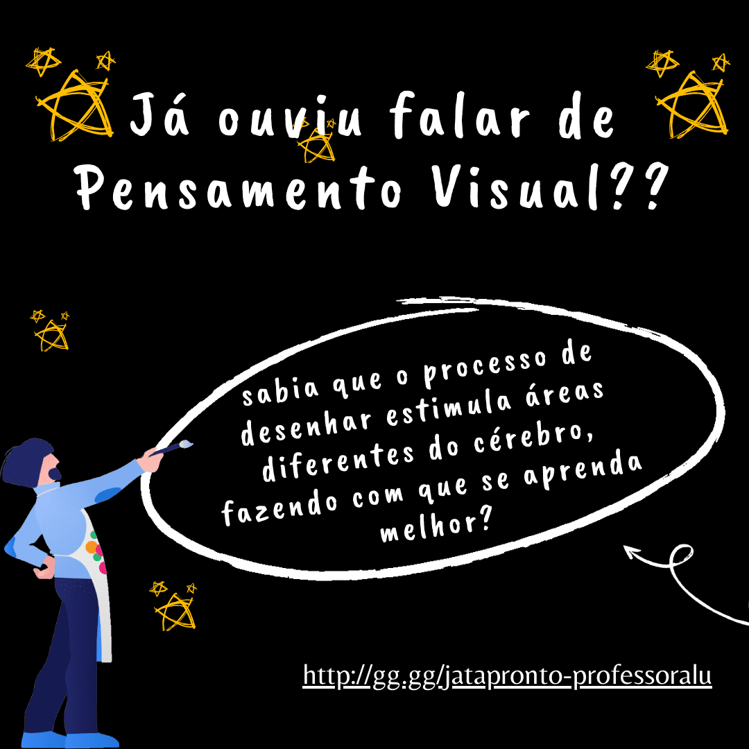 Pensamento Visual - Roteiro de Estratégia de Aprendizagem | Tá Pronto!