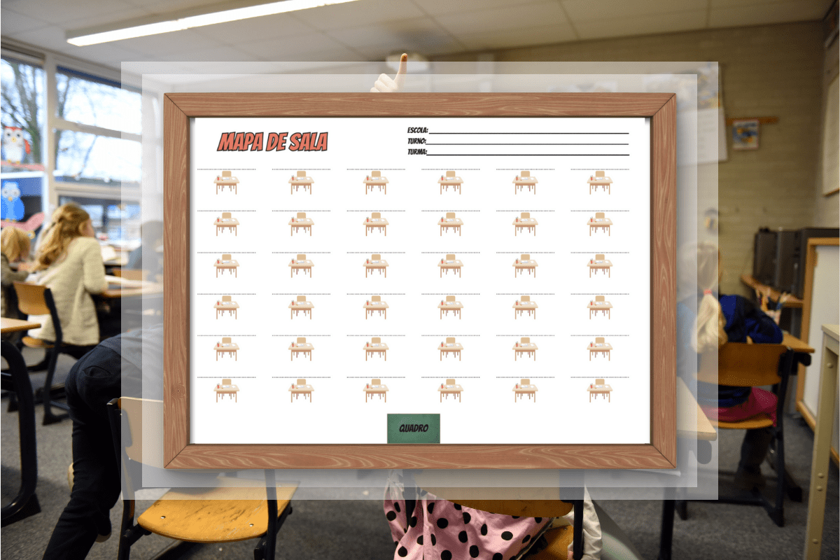 Modelos para Mapas de Sala | Tá Pronto