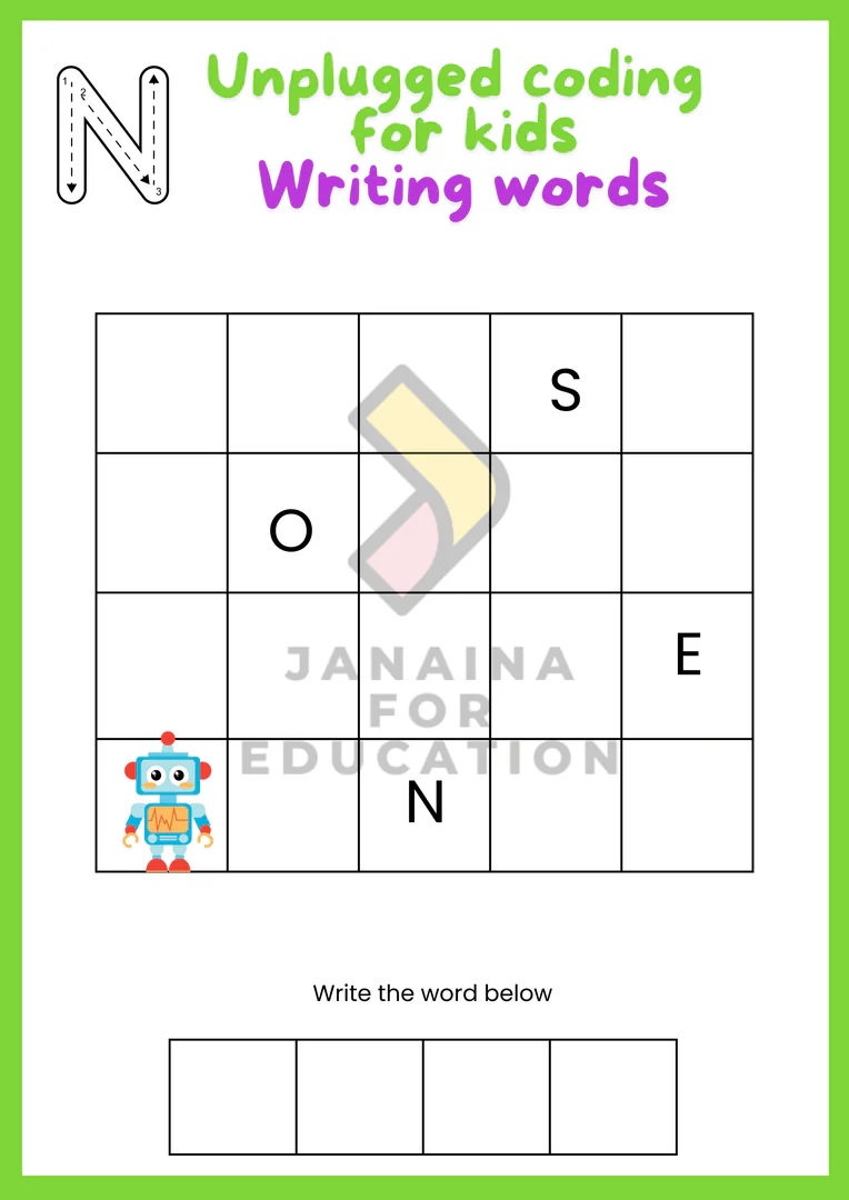 55 literacy and unplugged coding worksheets | Tá Pronto