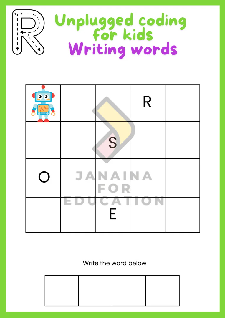 55 literacy and unplugged coding worksheets | Tá Pronto