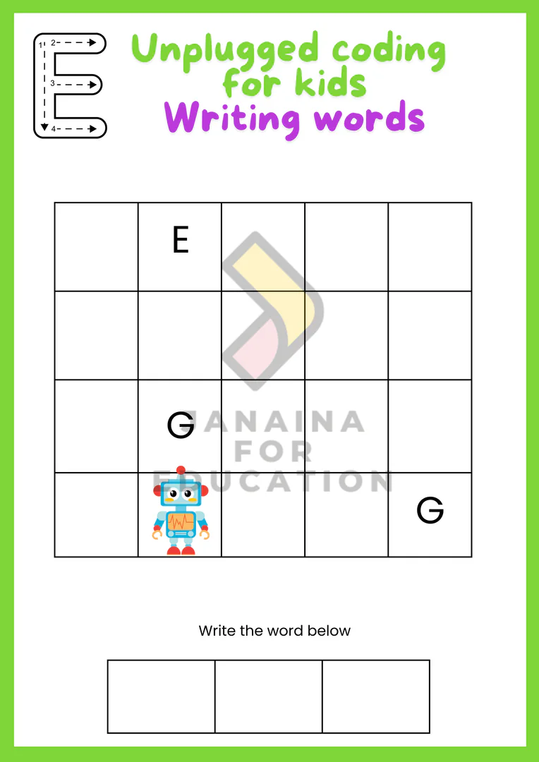 55 literacy and unplugged coding worksheets | Tá Pronto
