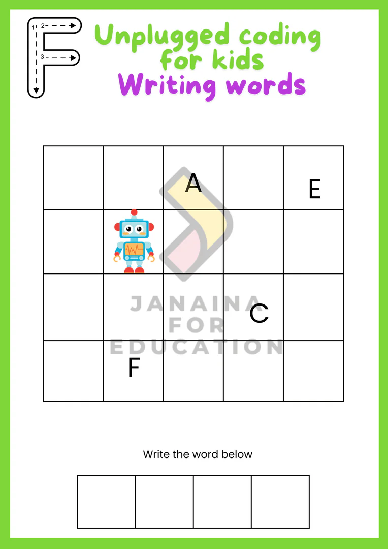 55 literacy and unplugged coding worksheets | Tá Pronto