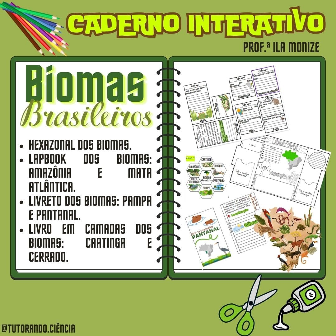 CADERNO INTERATIVO: Biomas brasileiros | Tá Pronto!