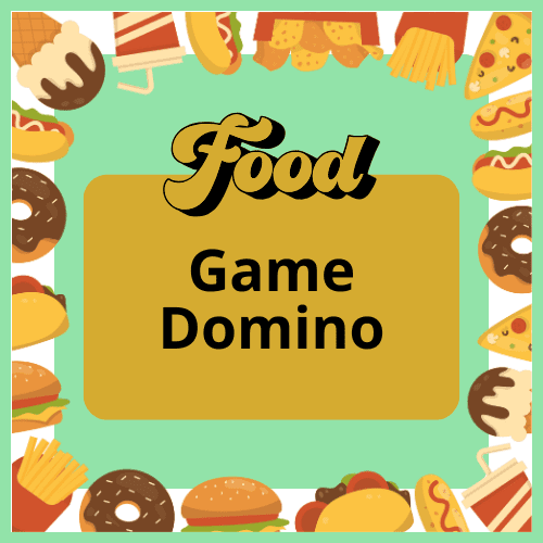 Inglês | Food (Domino - game) | Tá Pronto
