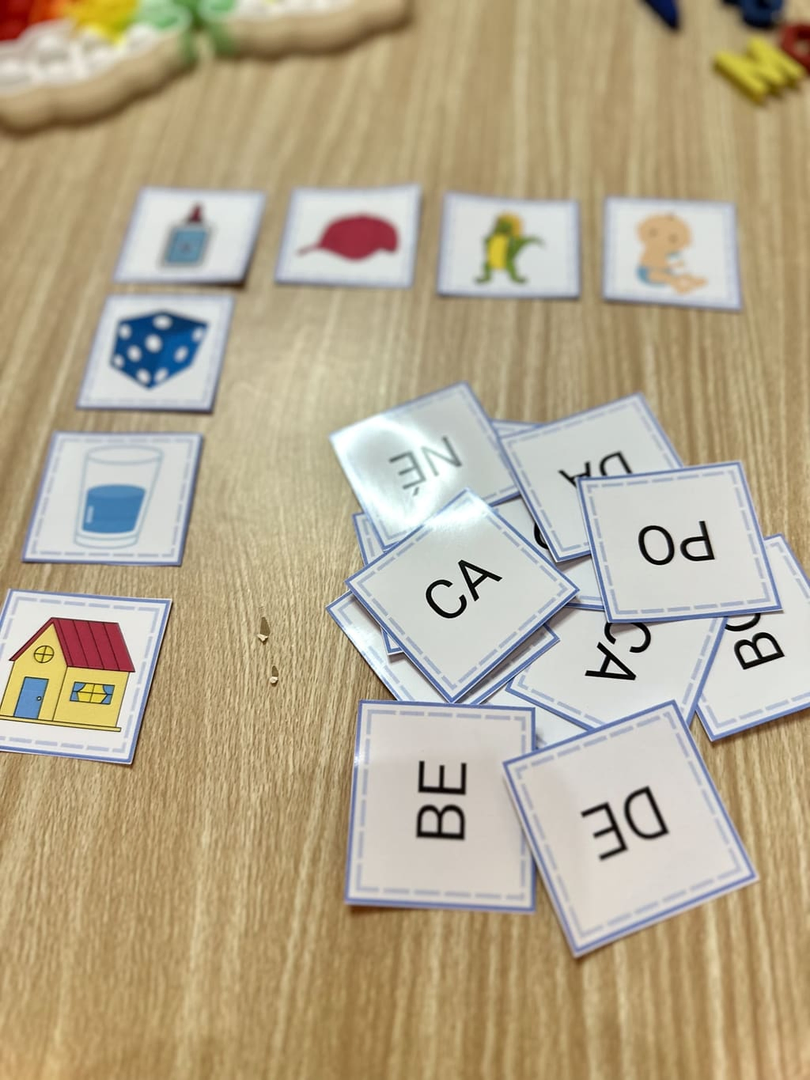 Recurso para Alfabetização Juntando Sílabas ... | Tá Pronto