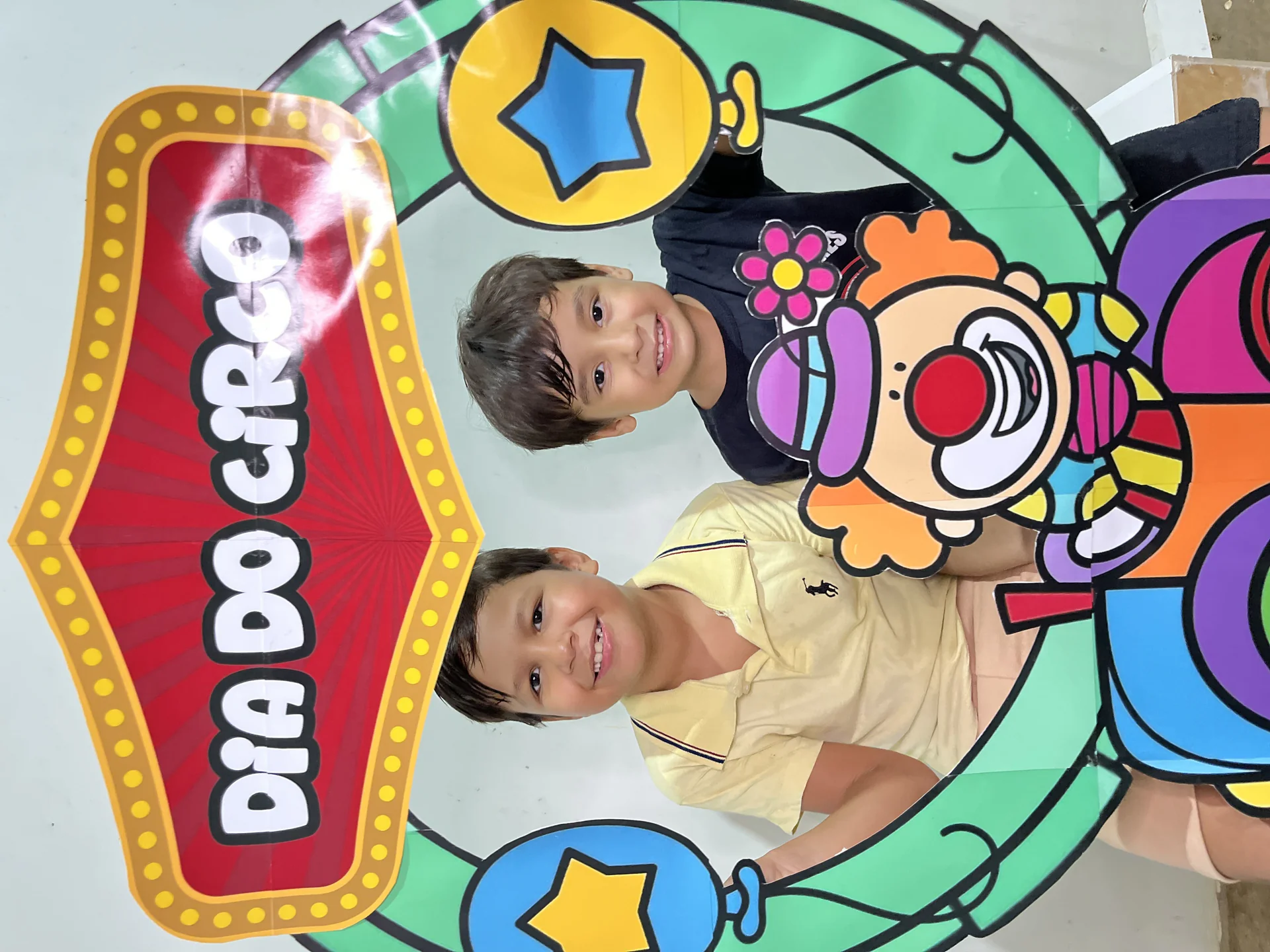 Bambolê para fotos - Dia do Circo | Tá Pronto