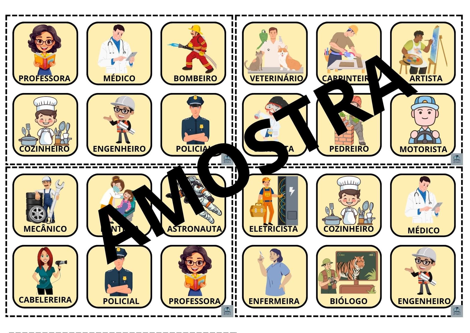 🚀🎉 BINGO DAS PROFISSÕES - PARA CRIANÇAS! 🎉... | Tá Pronto