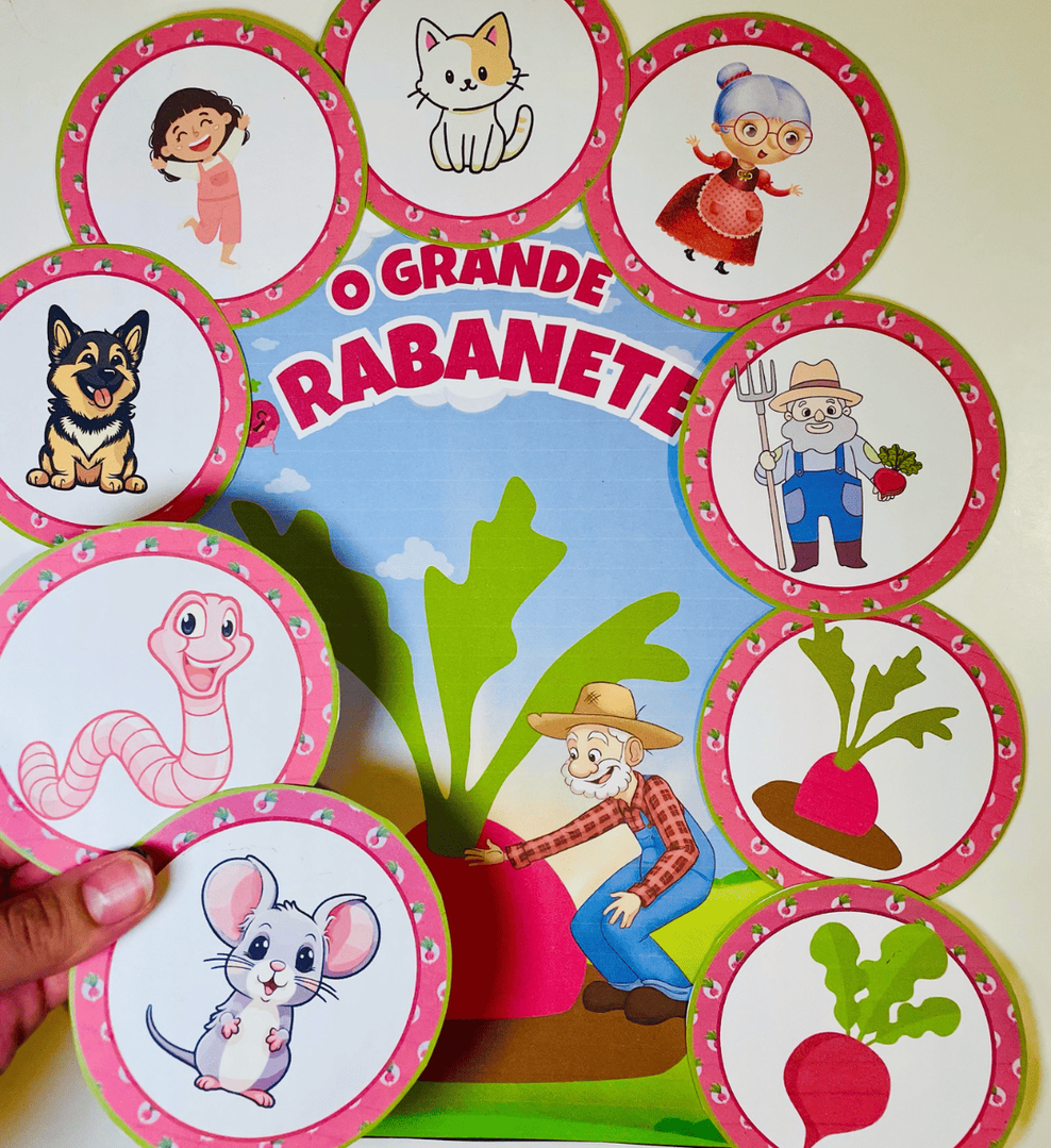 História na Luva - O Grande Rabanete | Tá Pronto!