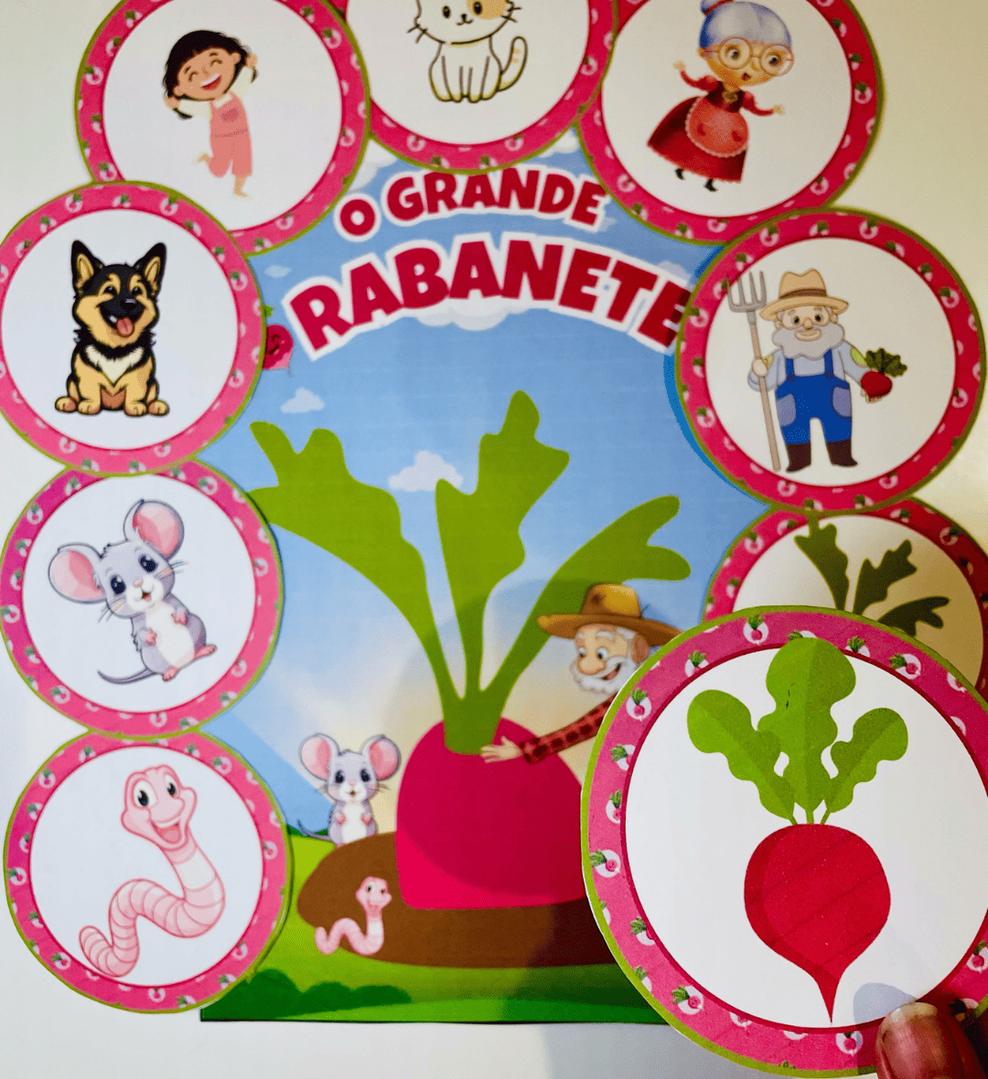 História na Luva - O Grande Rabanete | Tá Pronto!