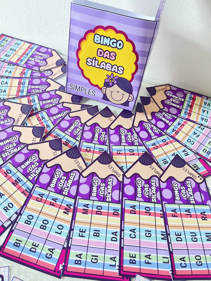 Bingo das Sílabas Simples | Tá Pronto