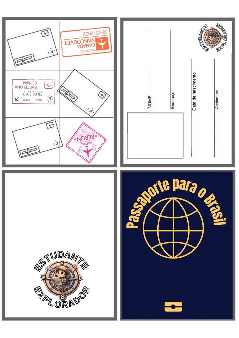 Passaporte viagem pelo Brasil | Tá Pronto