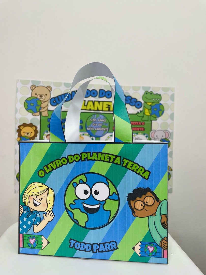 Sacola de Historia - O livro do Planeta terra... | Tá Pronto