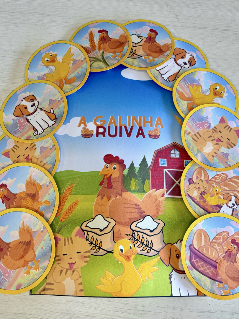 Luva de História – A Galinha Ruiva | Tá Pronto!
