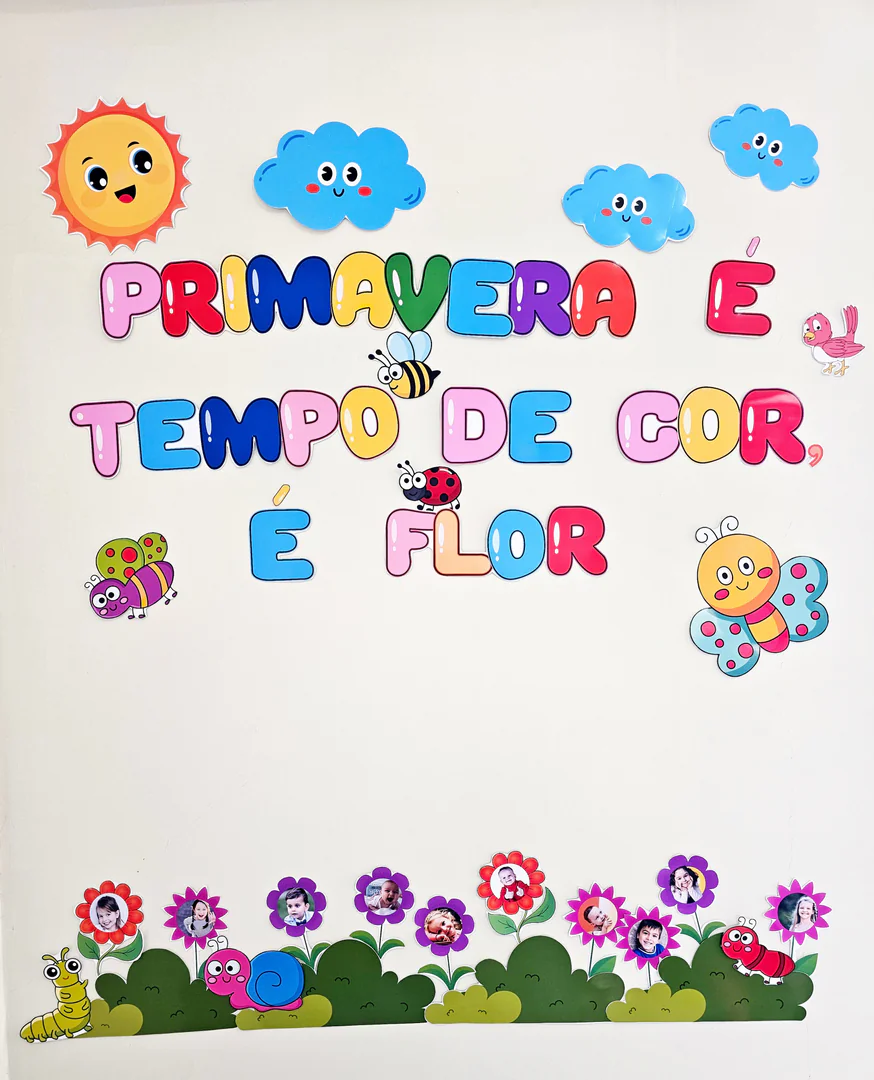 Painel primavera flores | Tá Pronto