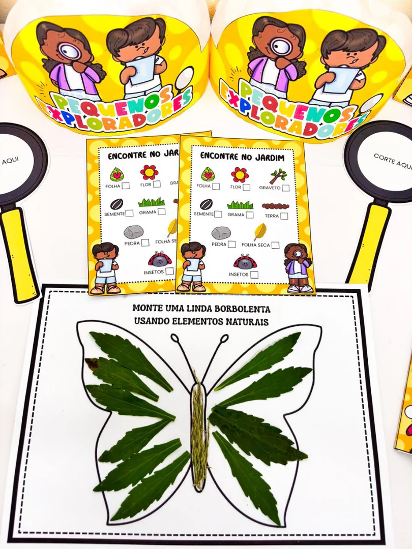 Kit Pequenos Exploradores - Primavera | Tá Pronto