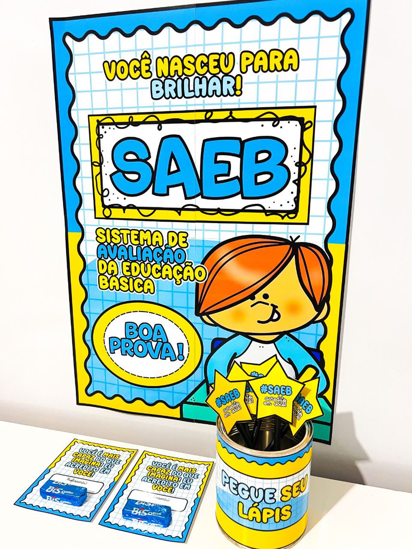 Kit Incentivo Prova SAEB | Tá Pronto