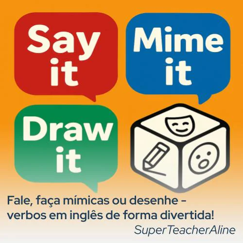 Say it, Mime it, Draw it! | Tá Pronto