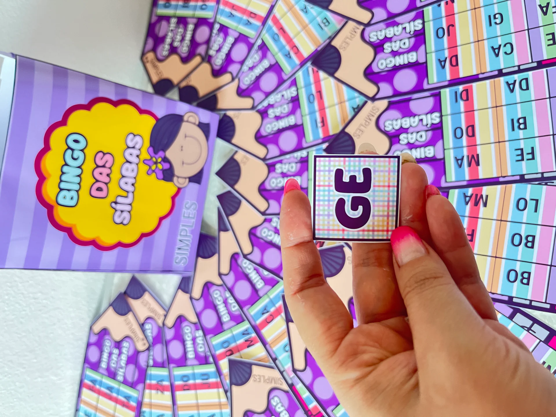 Bingo das sílabas | Tá Pronto