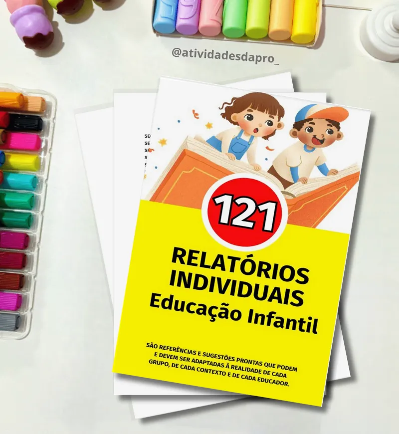 Relatórios Educação Infantil - E-book | Tá Pronto