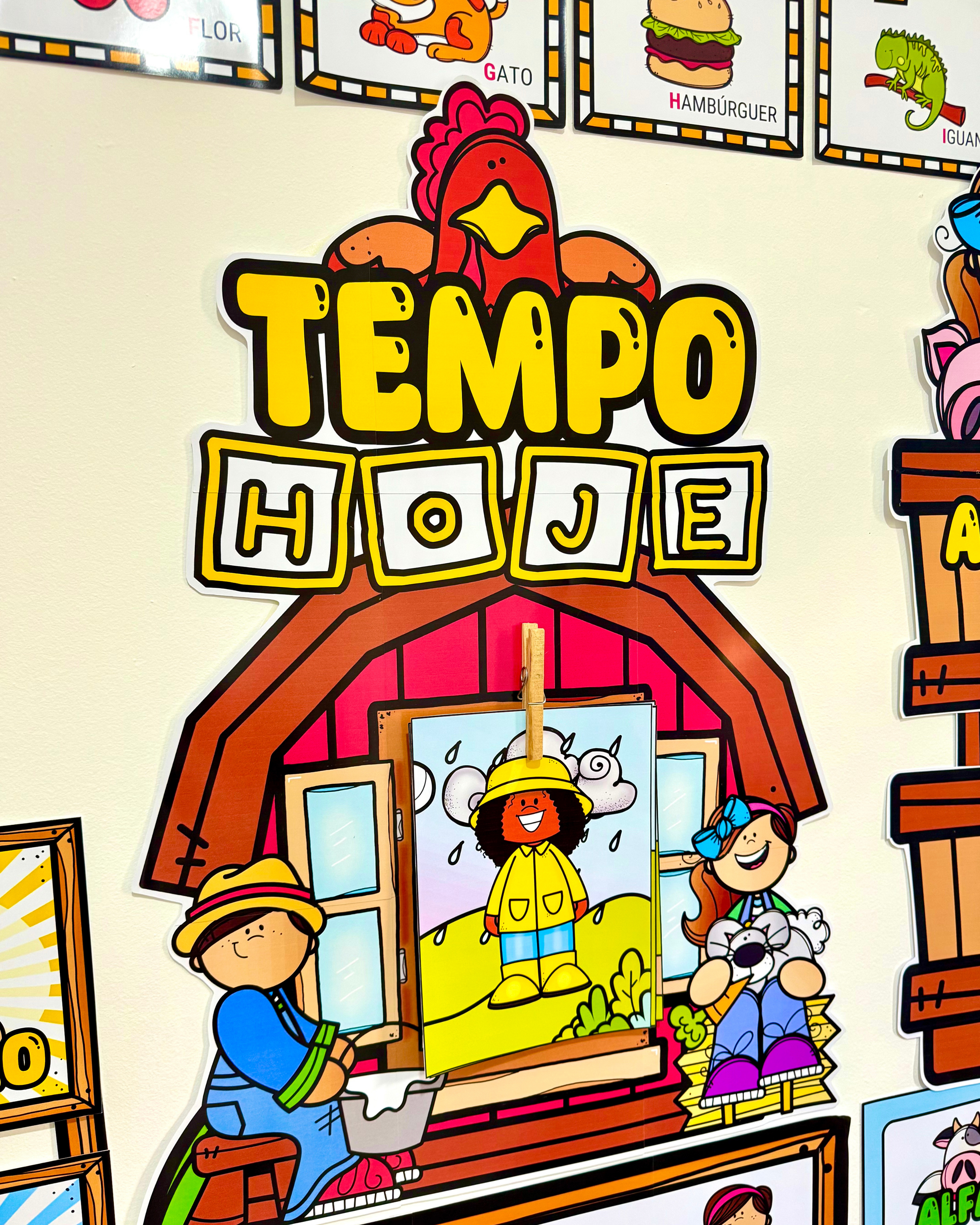 Kit Ornamentação de Sala de Aula tema Fazendi... | Tá Pronto