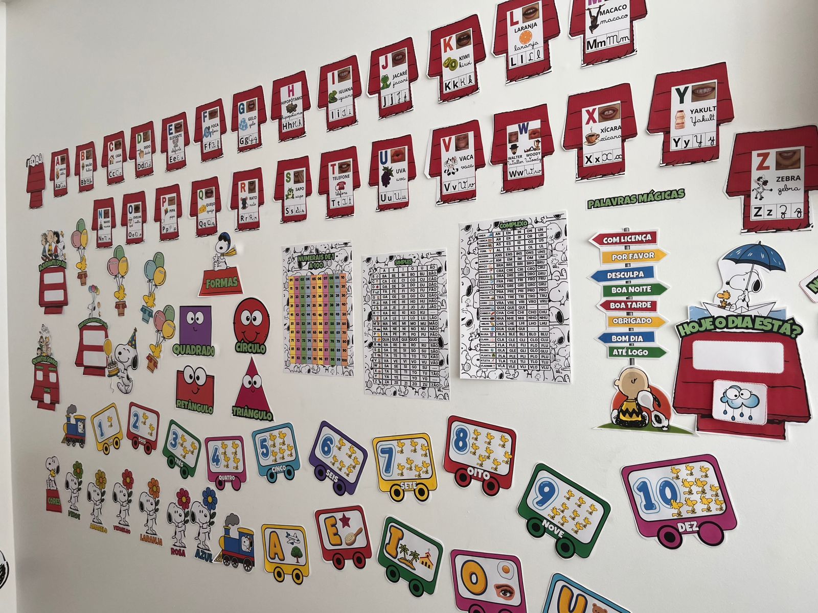 KIT SALA DE AULA – SNOOPY | Tá Pronto