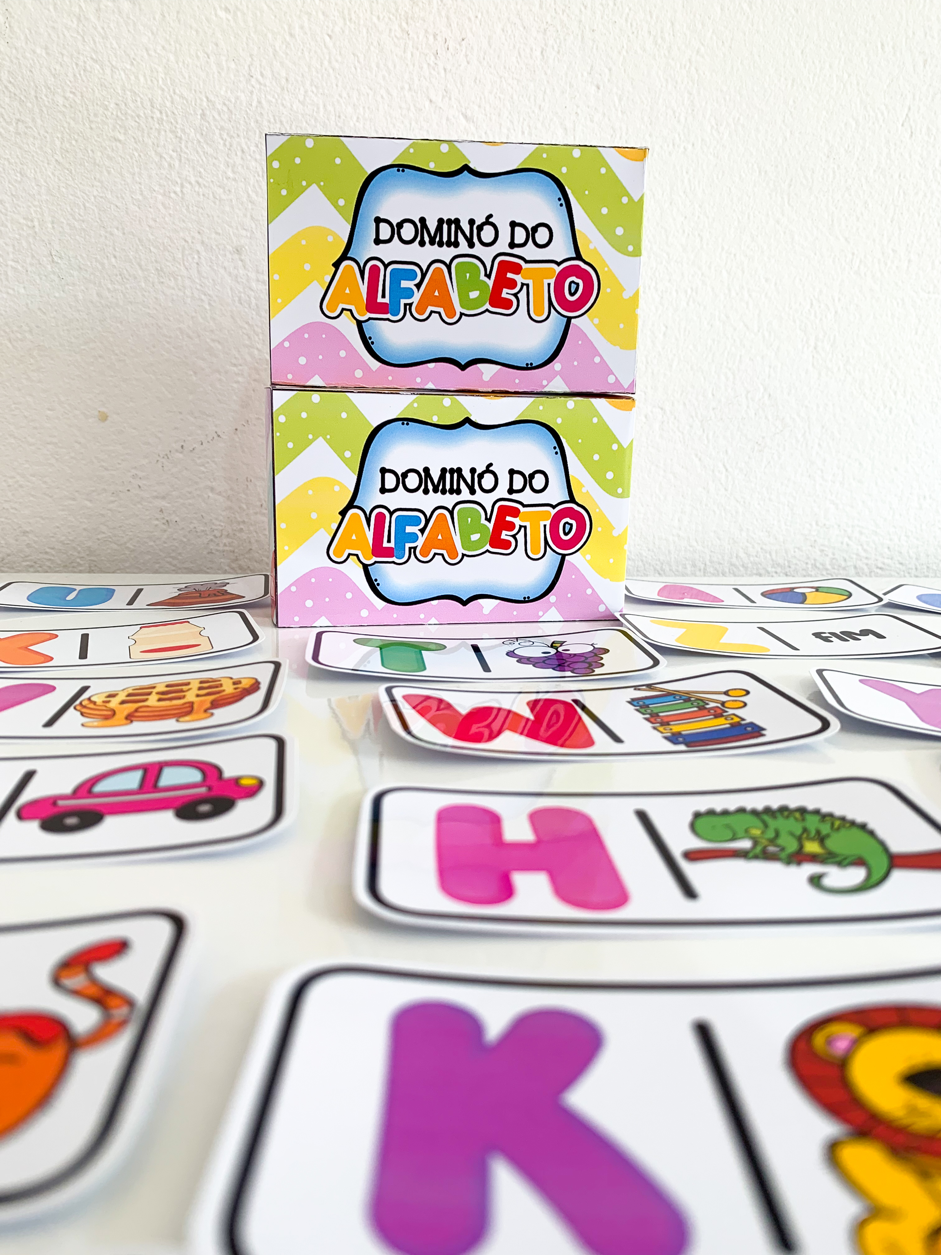 Dominó do Alfabeto | Tá Pronto