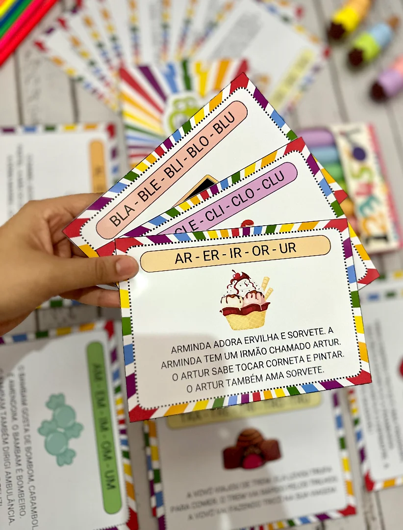 Textinhos: Sílabas complexas (26 Textos para ... | Tá Pronto