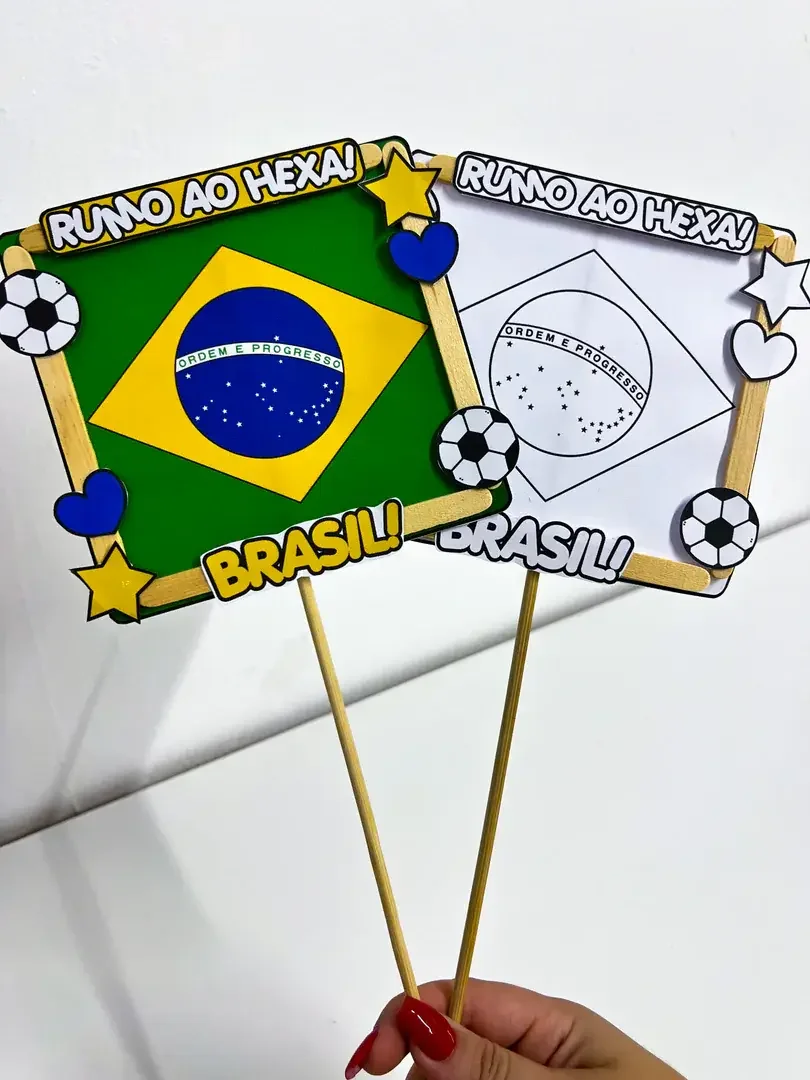Atividade Interativa Palitos Copa do Mundo 20... | Tá Pronto