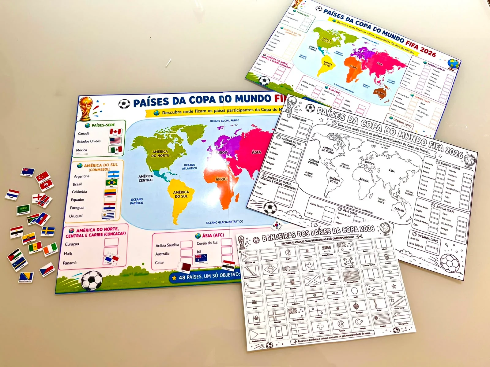PAÍSES DA COPA DO MUNDO 2026 | Tá Pronto