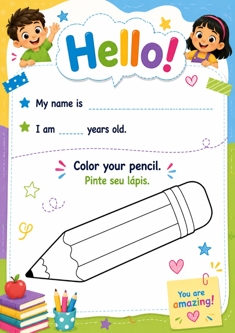 My First English Skills Book | Tá Pronto